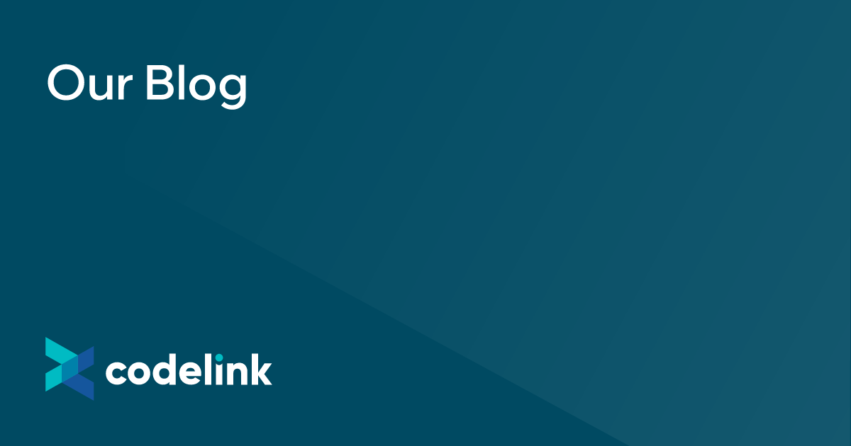 Blog | CodeLink